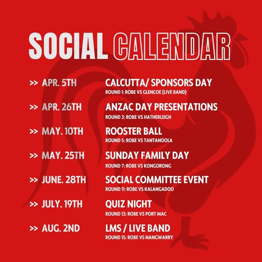 What’s On – Robe FNC